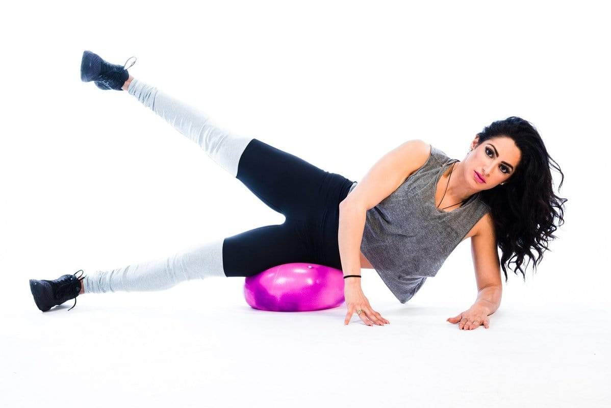 Small Exercise Ball - Flex Ball For Fitness & Workout